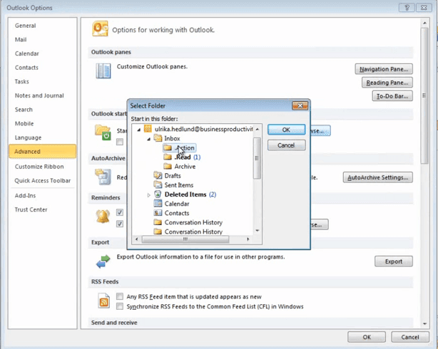 How to effectively manage your email in Outlook