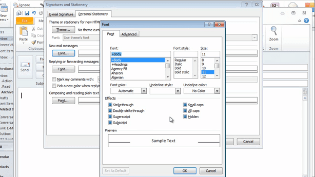 Learn how to write proper business emails in Outlook 2010