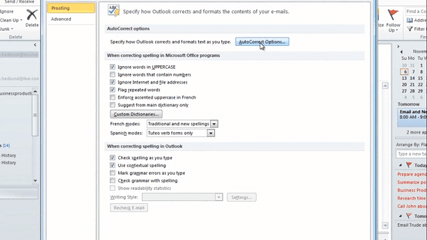 Learn how to write proper business emails in Outlook 2010
