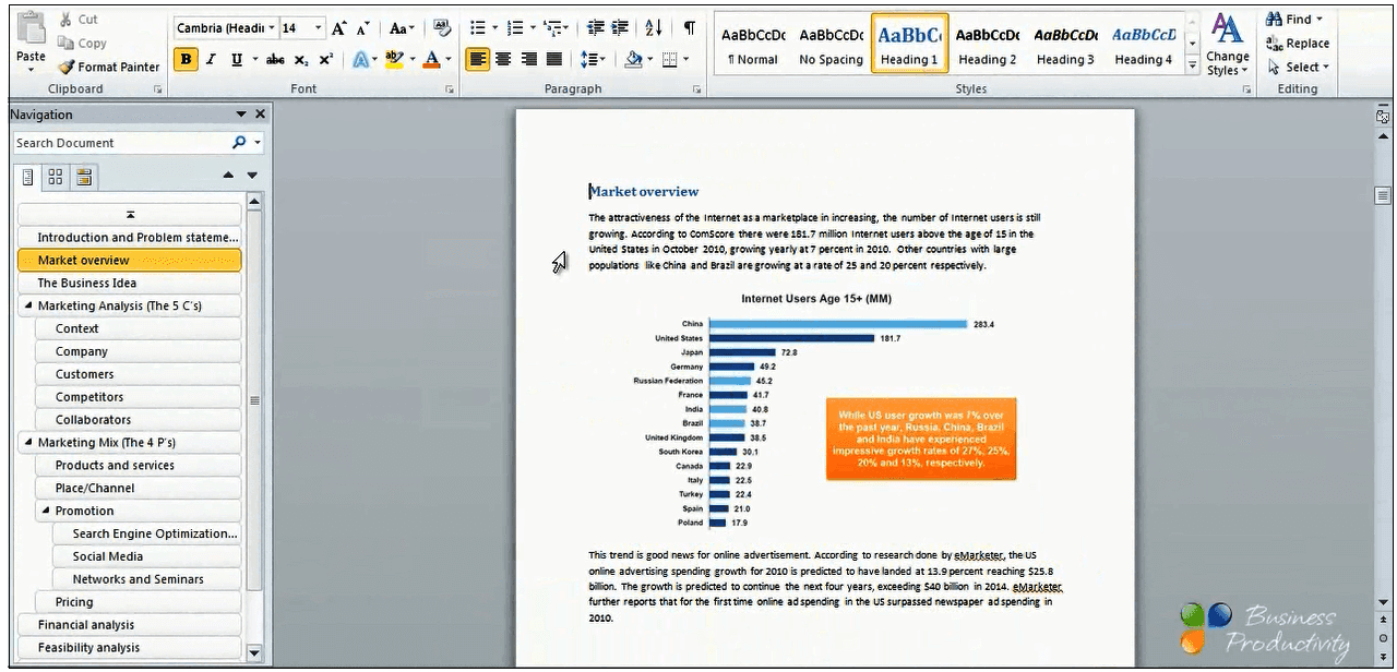 How to start each chapter on a new page in Word? - Business Productivity
