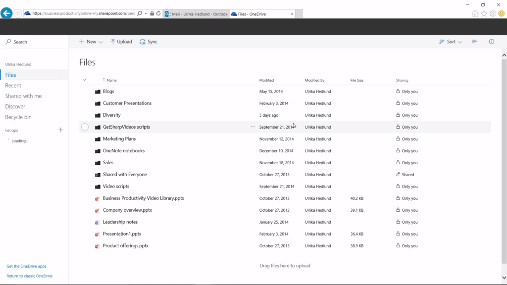 Overview of OneDrive for Business - Business Productivity