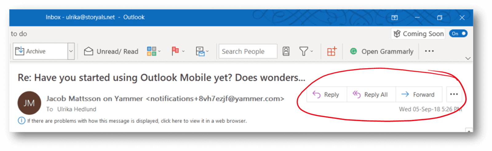A review of the redesigned Outlook - Business Productivity